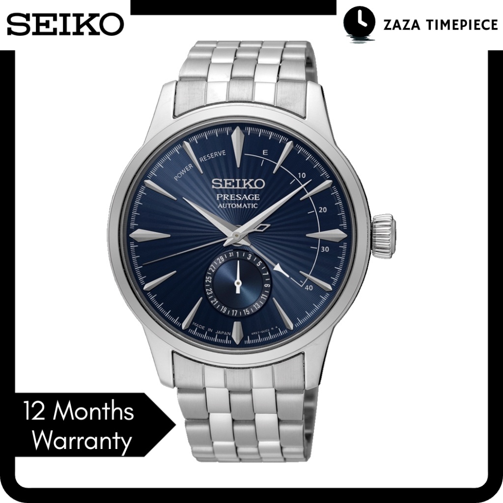Seiko Presage Cocktail Blue Moon Automatic SSA347J1 SSA347 Power ...