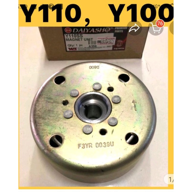 YAMAHA Y110 MAGNET ONLY (DYS) Y100 SPORT 100 YAMAHA100 Y110 SS Y110SS ...