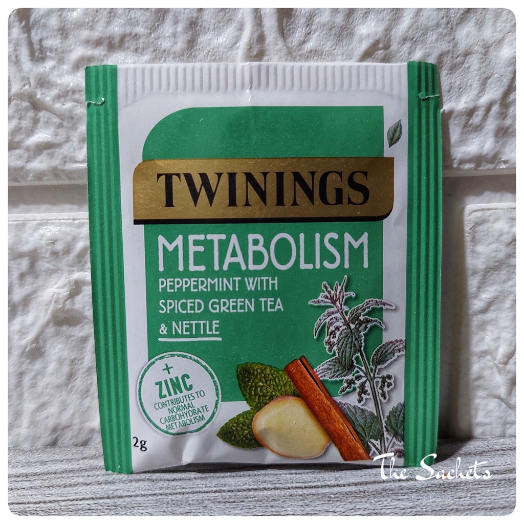 Twinings Superblends Metabolism Peppermint with Spices Green Tea ...