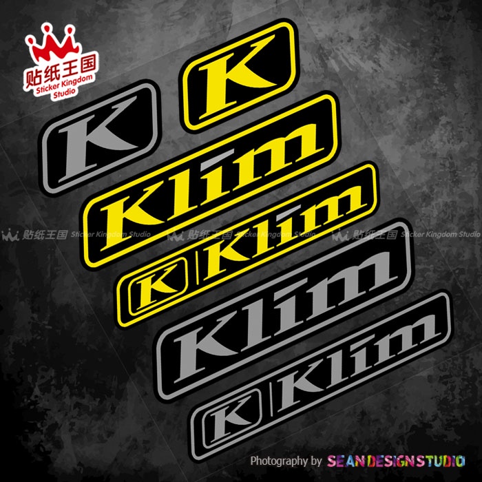 KLIM off-road rally helmet sticker R1250GS F850GS F750GS G310GS ...