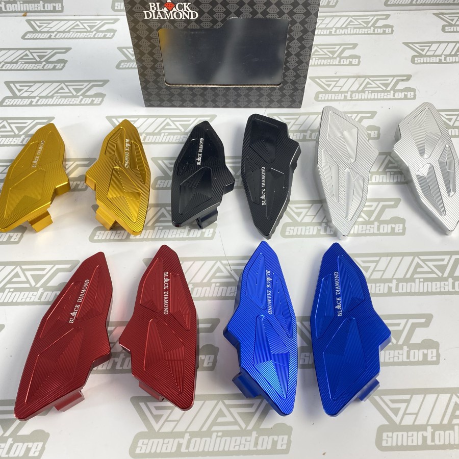 LOKAL Front and Rear Footrests for All New Honda Pcx-160 Local Pcx-150 ...