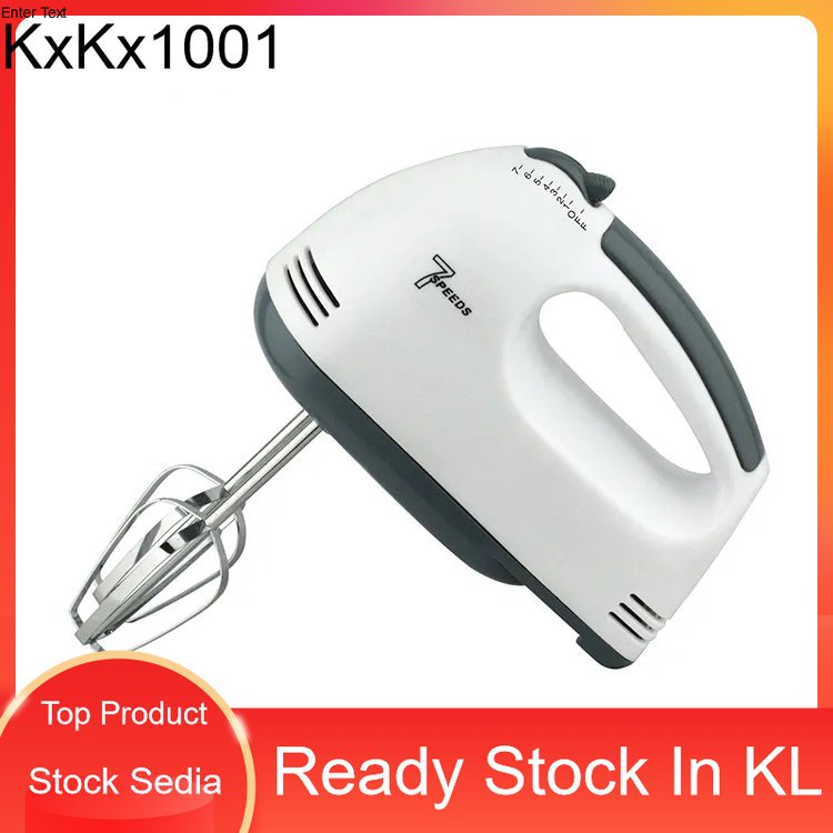 Hand Mixer Electric Hand Mixer Mesin Pengadun Tangan Egg Beater Baking ...