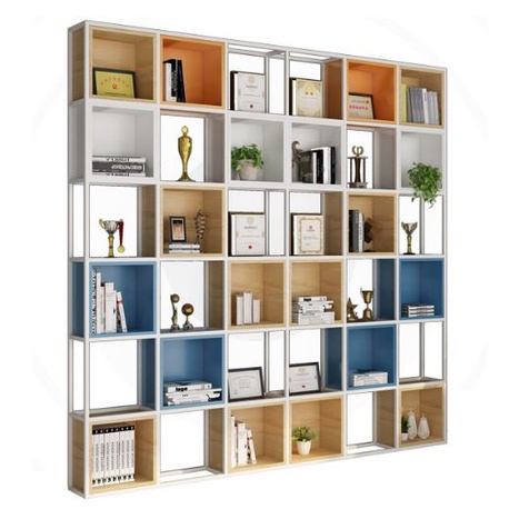 224x25x224 cm STORAGE RACK Big Shelves Book rack Library Rack Rak Buku ...