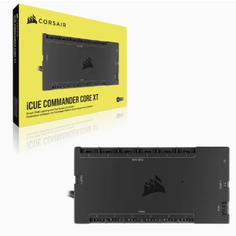 # CORSAIR iCUE COMMANDER CORE XT Smart RGB Lighting and Fan Speed ...