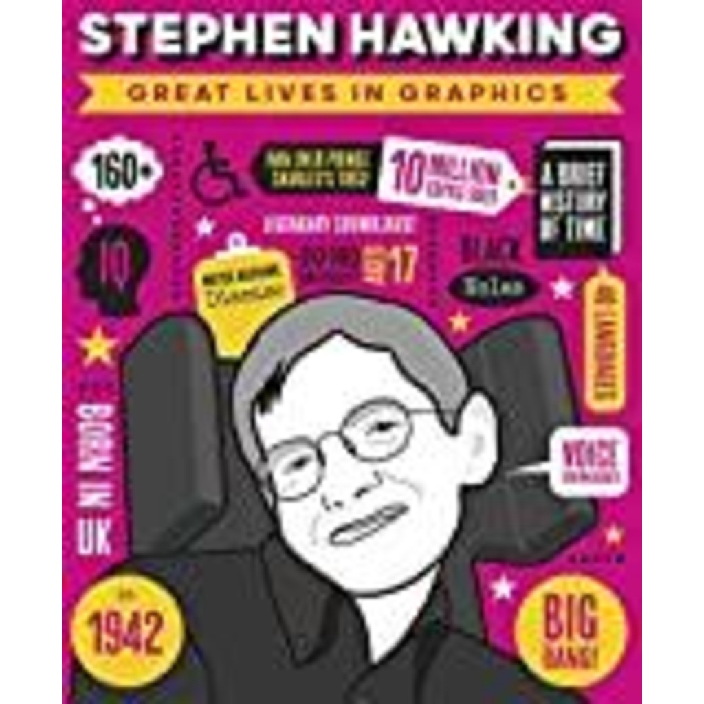 [100% Original Books] - Great Lives in Graphics: Stephen Hawking by (UK ...