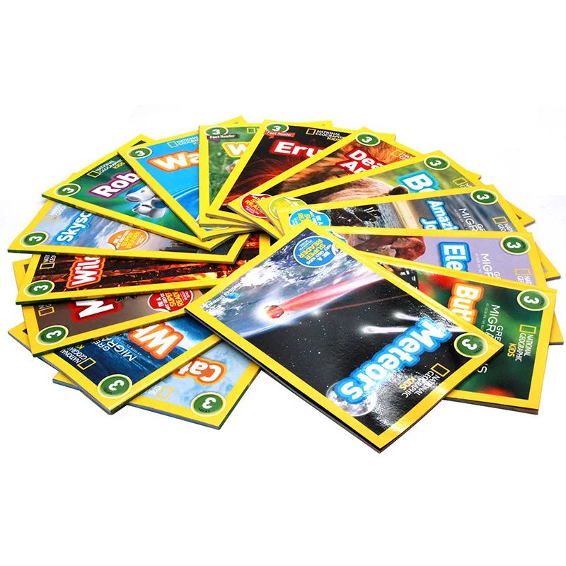 22 Books/Set English Picture Book Geographic Kids Level 3 be a NAT GEO ...