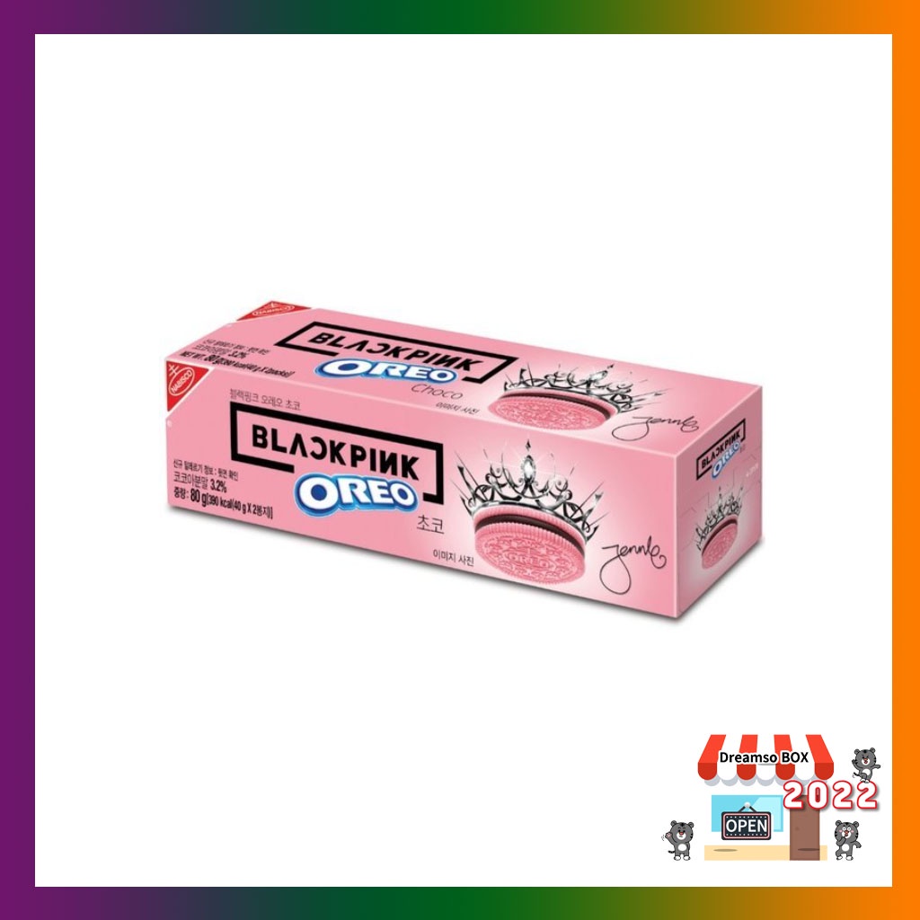 Oreo BlackPink Choco 80g/ Dessert Cookies/ Korean Snack | Shopee Malaysia