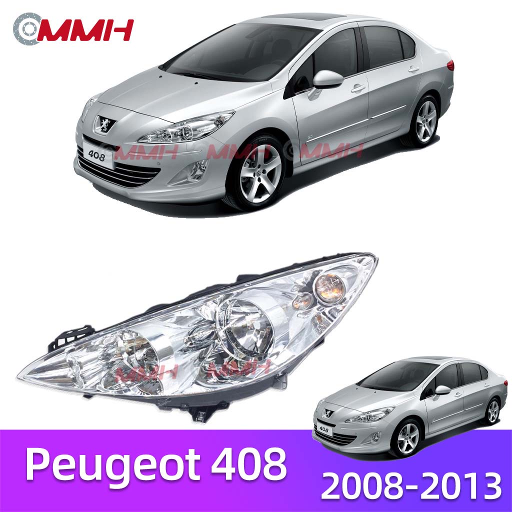 Peugeot 308 408 2008-2013 Headlamp Headlight Head lamp Front Light Head ...