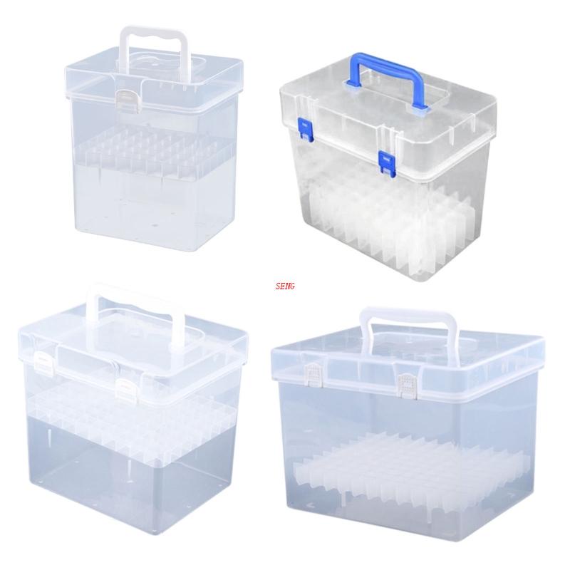 seng Transparent Marker Pens Storage Box Container Art Craft Tray ...