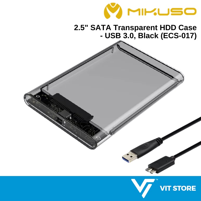 Mikuso 2.5" HDD Case High Speed 5Gbps | SATA to USB 3.0 2.0 2TB ...