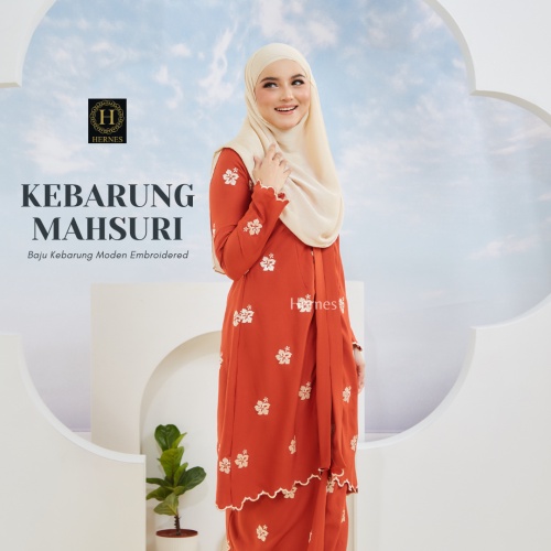 HERNES KEBARUNG MAHSURI BAJU KEBARUNG MODEN BAJU KURUNG IRONLESS BF ...