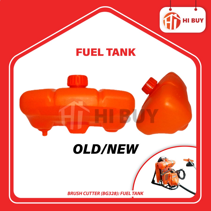 SPARE PART [BG328] BRUSH CUTTER: FUEL TANK (OLD/NEW)/ TANGKI MINYAK ...