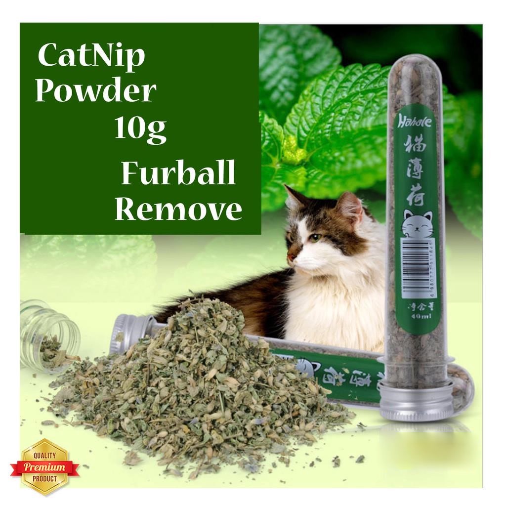 *READY STOCK* Cat Snack Kitten Catnip Powder Hairball Remove (1 bottle ...