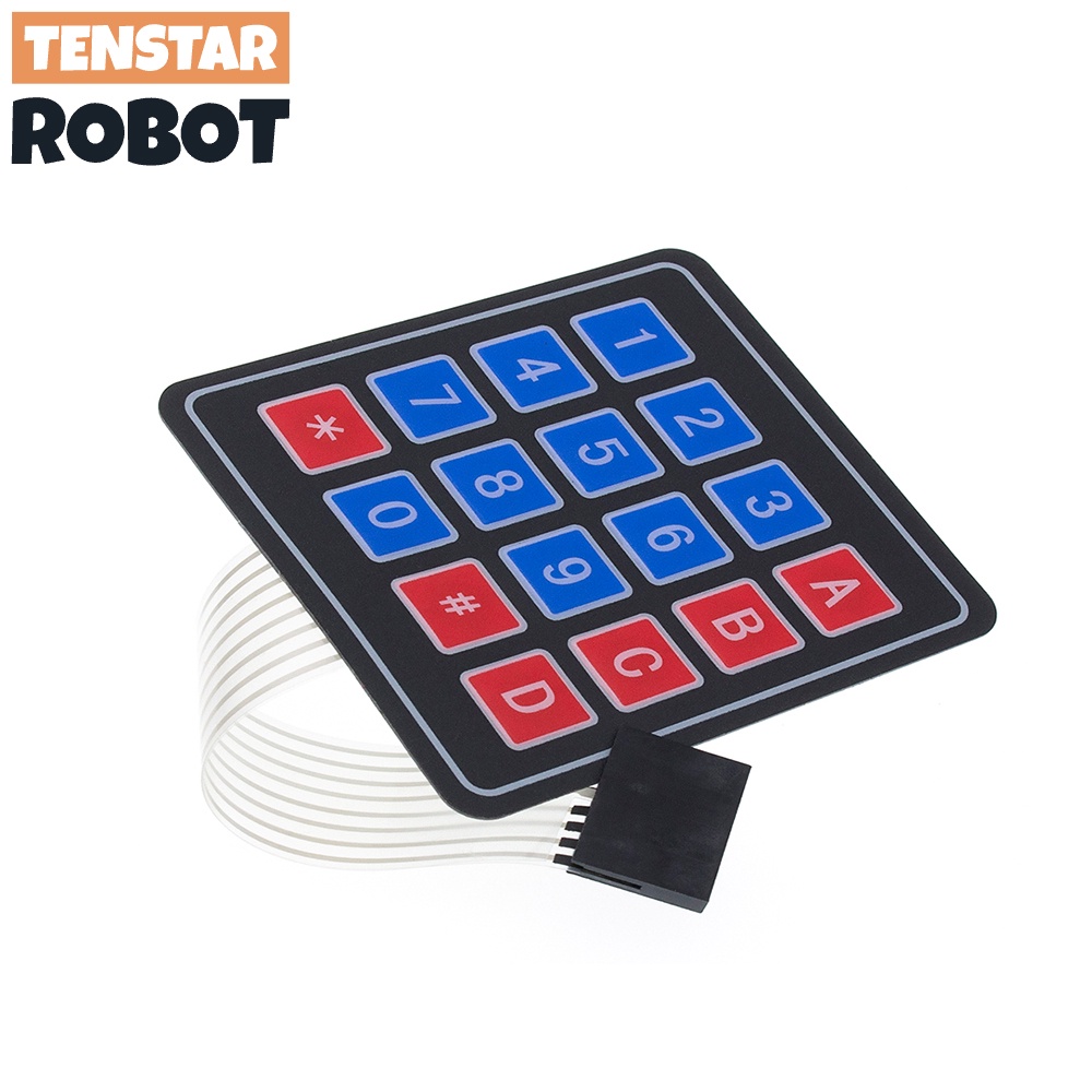 4 4 Matrix Array Matrix Keyboard 16 Key Membrane Switch Keypad Shopee