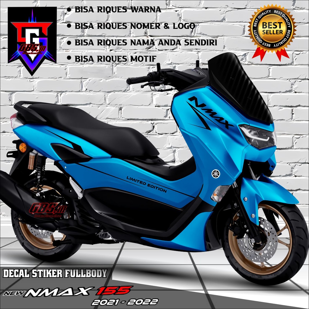 Decal All New Nmax 155 Fullbody Sticker Decal New Nmax 155 2021 2022 ...