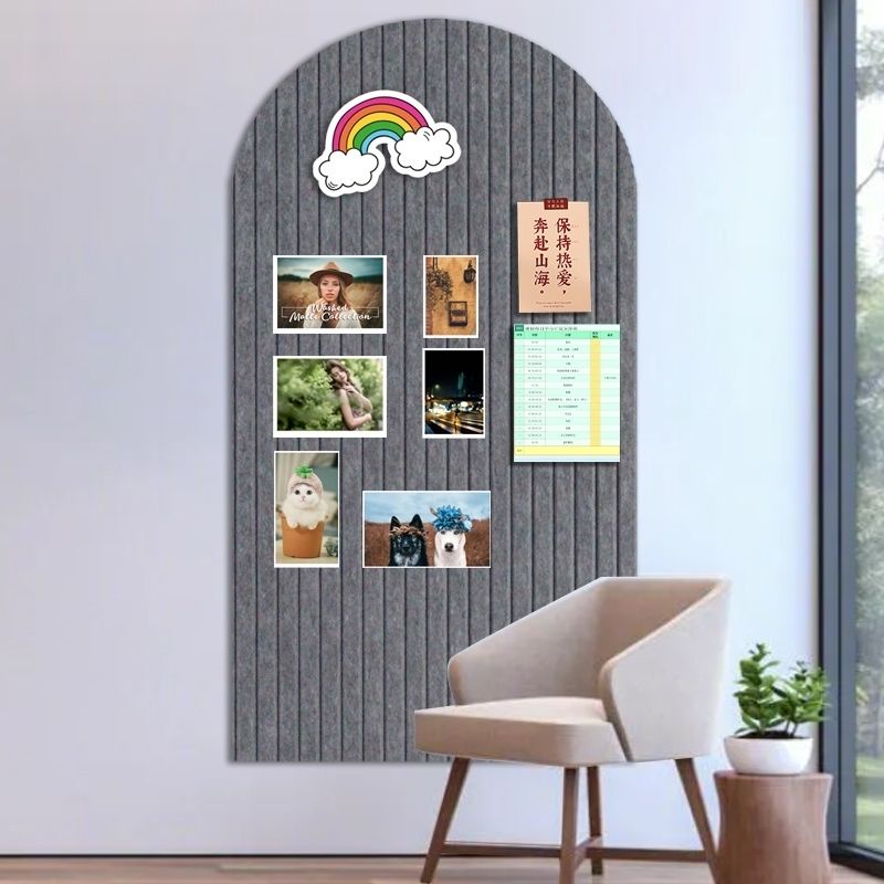 Felt Board for Office Deco & Photo Wall - Self-Adhesive Wall Sticker ...