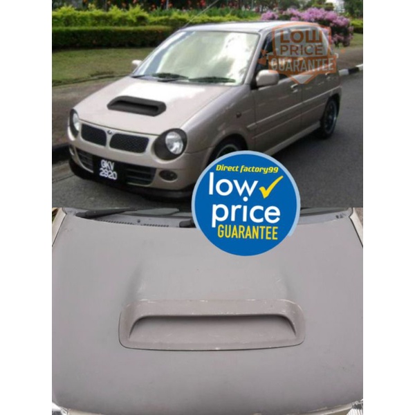 Kancil lampu bulat L5 L2s bonnet hood bodykit 2003 Perodua bonet ...