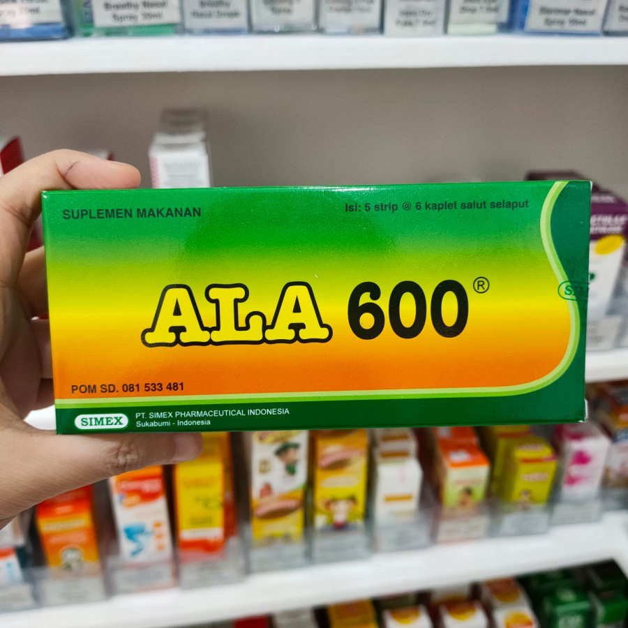 Ala 600 Strip Contains 6-strips, Original Medicine Tablets | Shopee ...
