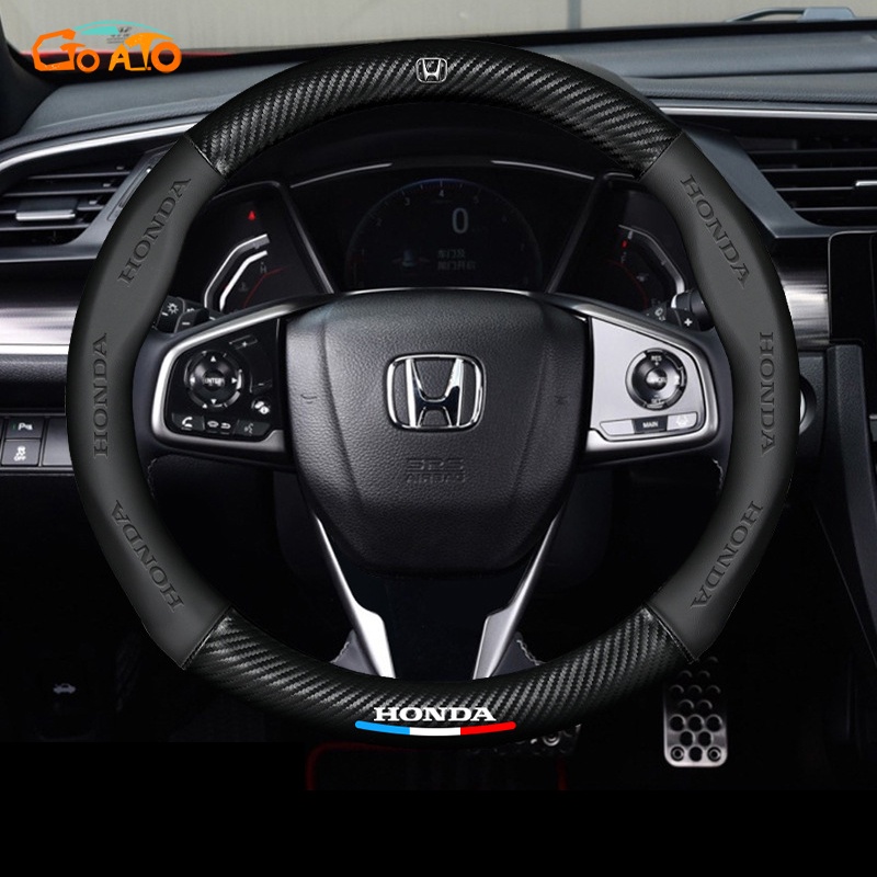 GTIOATO Car Steering Wheel Cover Suitable For 38CM Auto Anti Slip ...