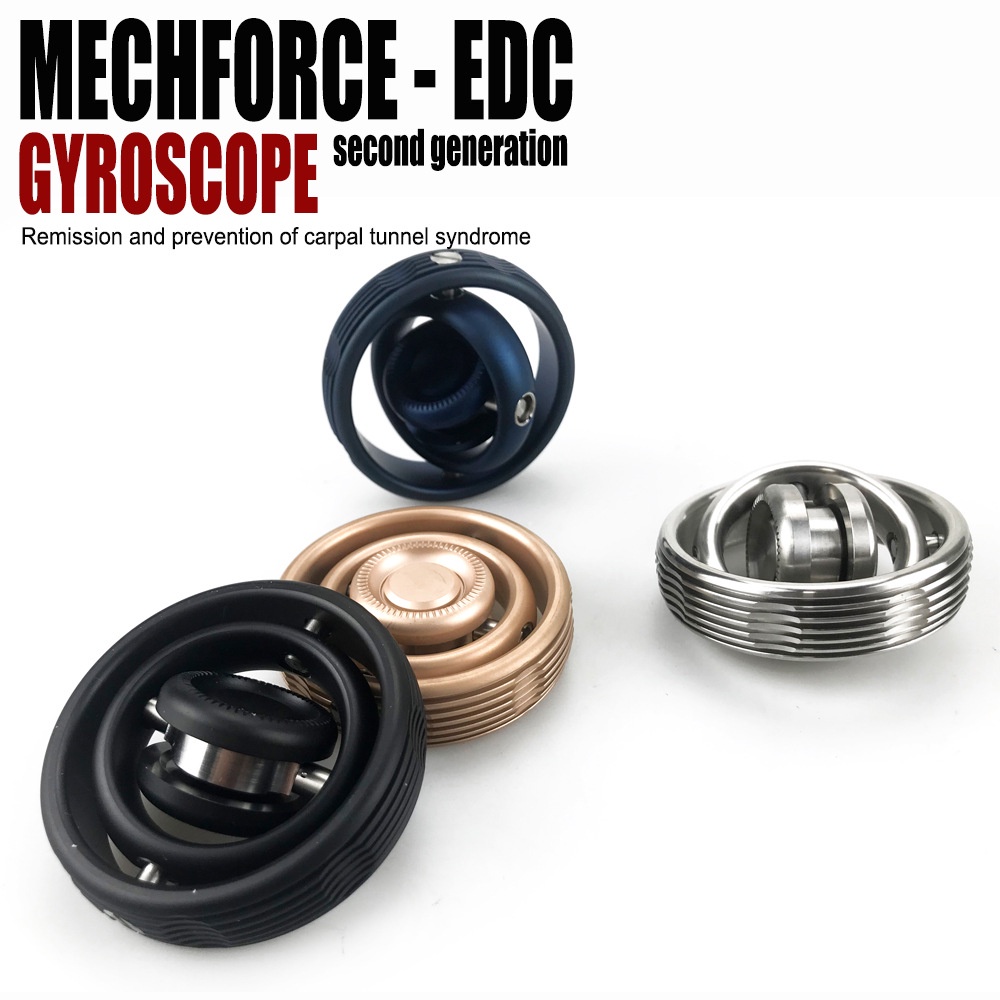 Metal Fingertip Gyroscope Mechforce Edc Fidget Spinner Decompression ...