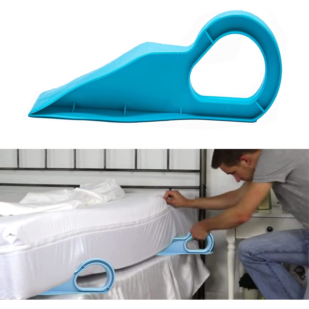 Ergonomic Mattress Lifter Wedge Elevator Bed Making Lifting Handy Tool ...