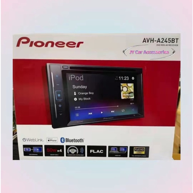 PIONEER AVH-A245BT A-Series Multimedia AV Receiver | Shopee Malaysia