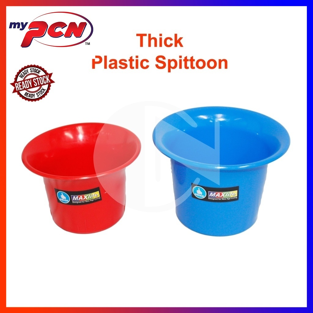 PCN[Small,Big] Good Quality Thick Plastic Spittoon Without Cover ...