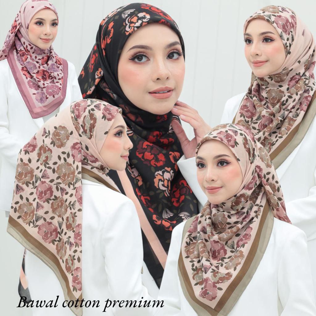 HERNES BAWAL MAWAR COTTON PREMIUM |100% COTTON | NEW TUDUNG BAWAL ...