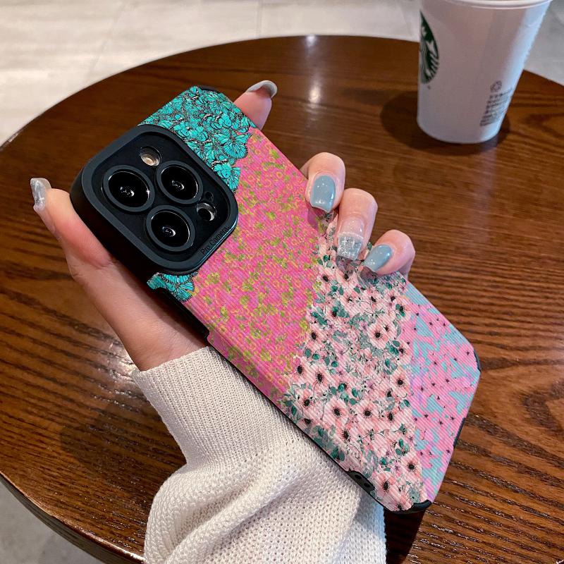 Splice Flowers All-inclusive Phone Case For Apple 11/12/13/14pro XR 14 ...