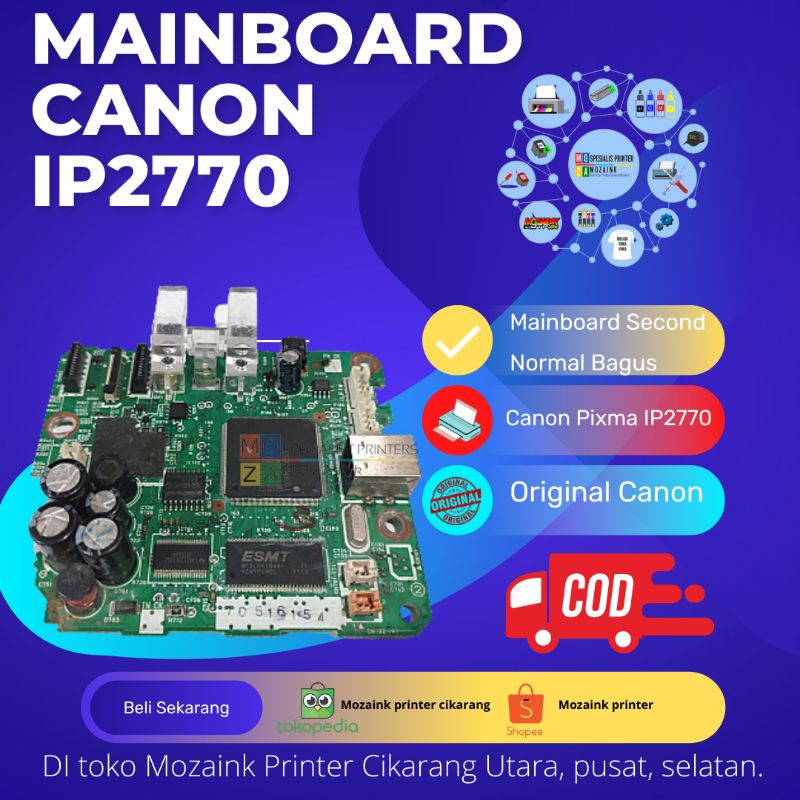 Mainboard printer Canon IP2770 ORi | Shopee Malaysia