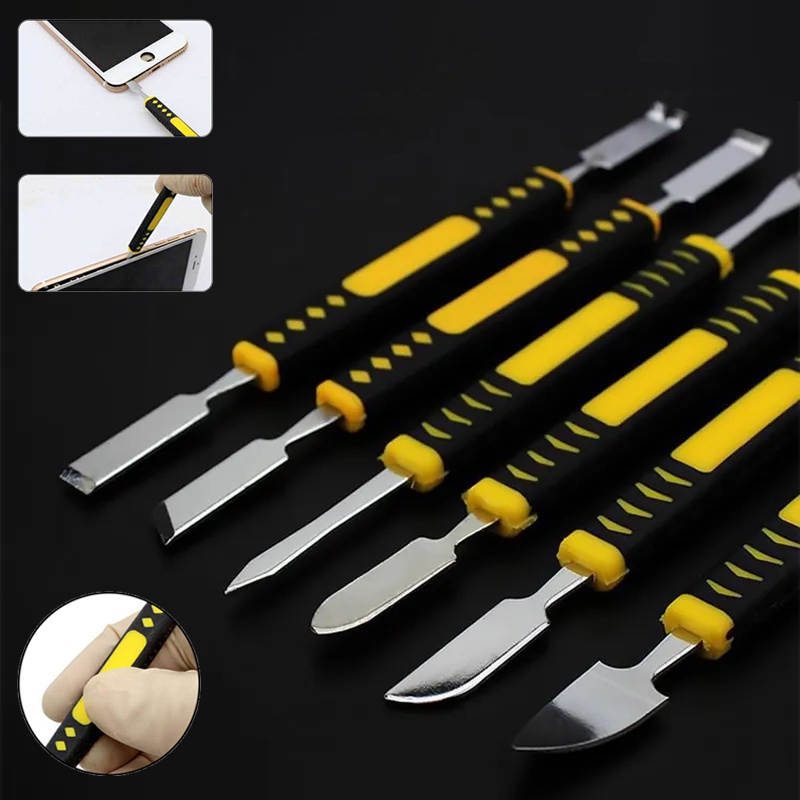New 6Pcs Metal Disassembly Stick Set Universal Metal Crowbar Kit for ...