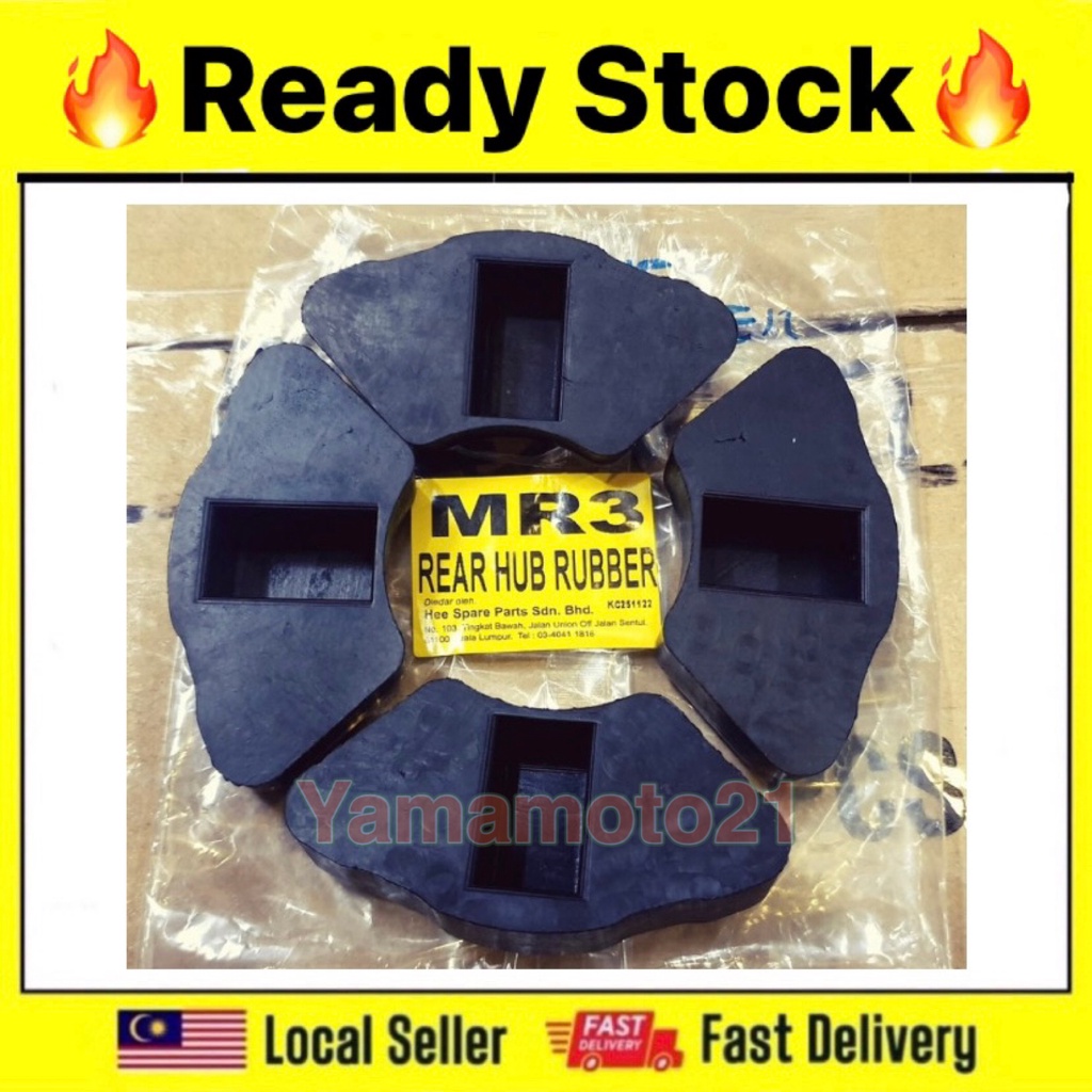 Modenas MR3 Kriss 110 MR3 Kriss110 Euro 3 Hub Damper Rubber Set Rear ...