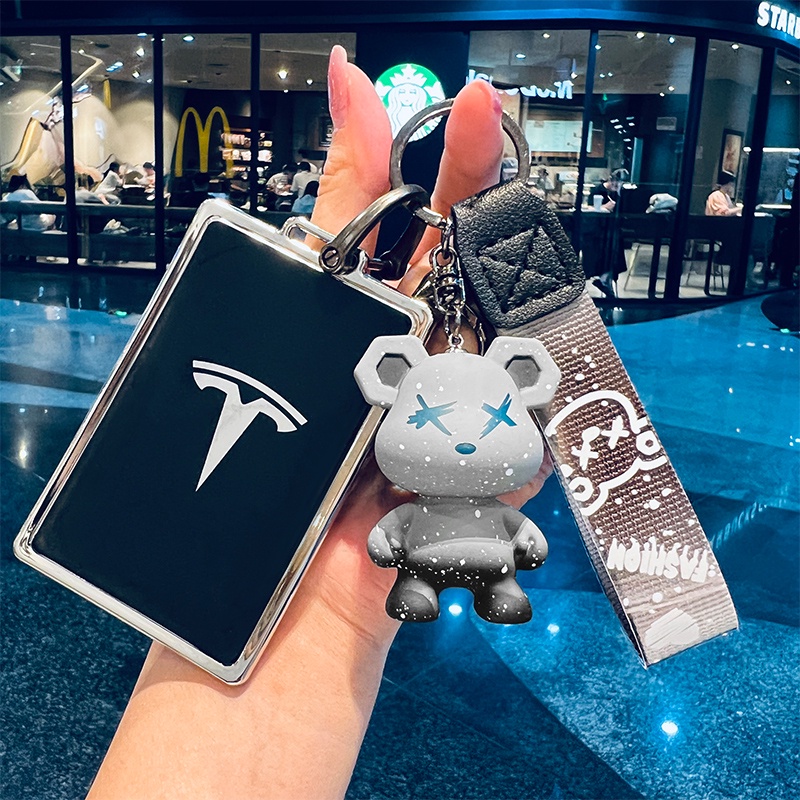 Set kunci kad Tesla model3 model kereta ya modelx shell y buckle model ...