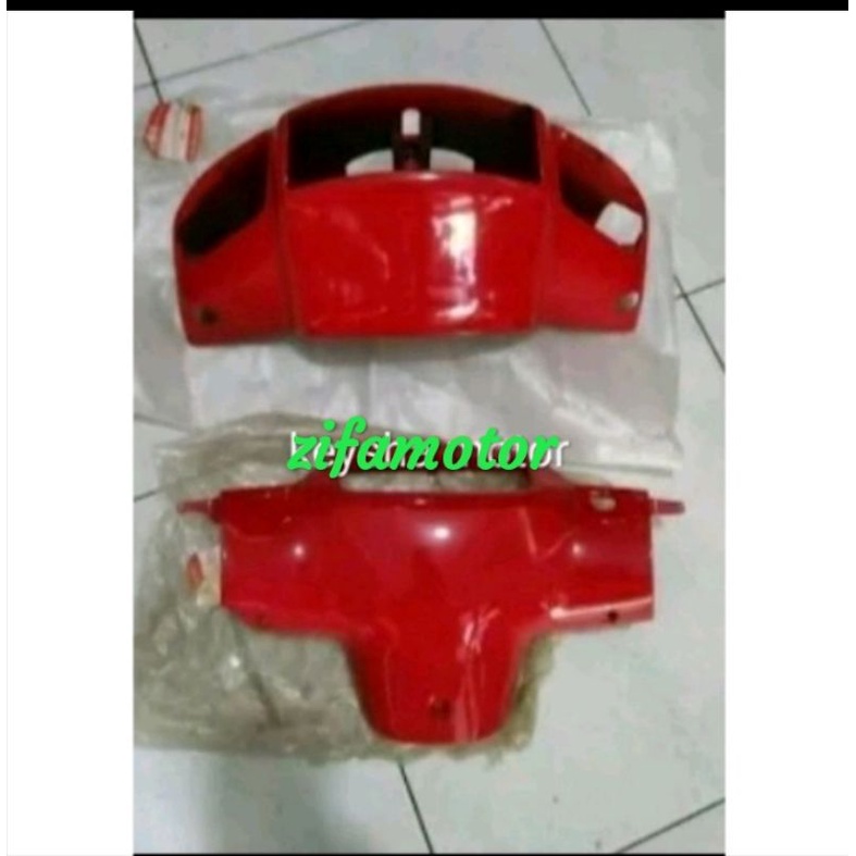 MERAH The front and rear shell of the 2-stroke racing is red | Shopee ...