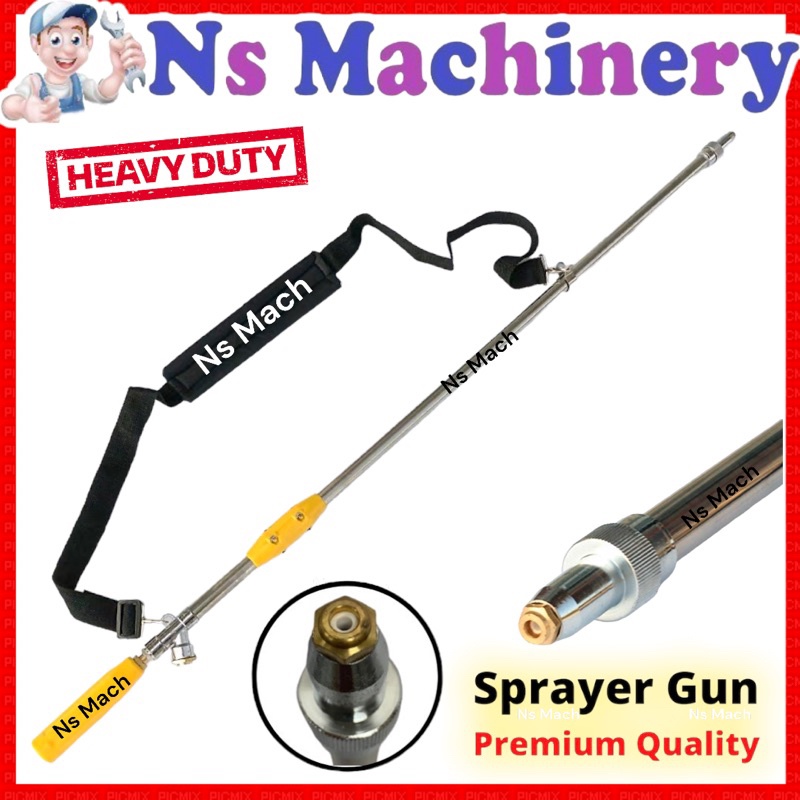 Heavy Duty /Quality Batang Mesin Pam Racun Spray Gun Power Sprayer Gun ...