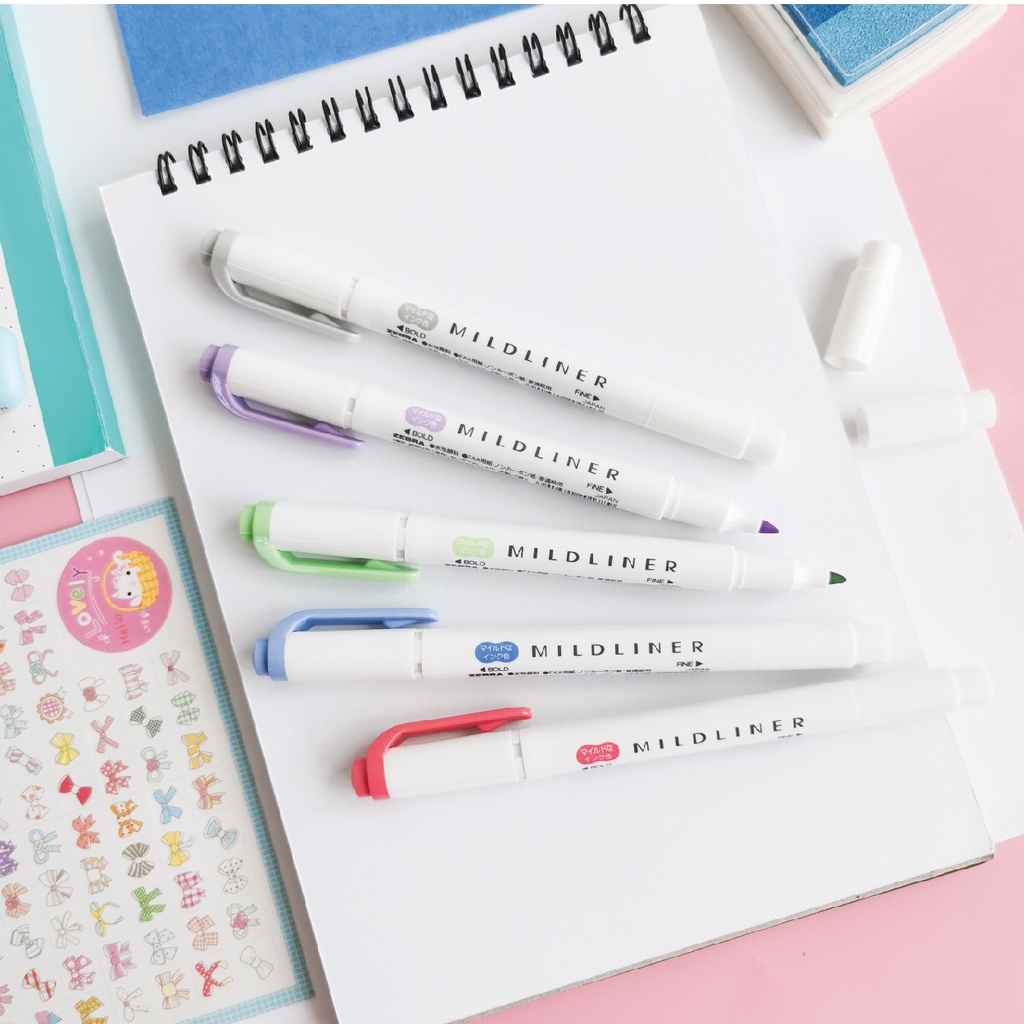 Zebra Mildliner Cool & Refined Colour Series Highlighter | Shopee Malaysia