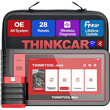 Thinkcar OBD2 Scanner, 2024 Thinktool Mini OE-Level Full System ...