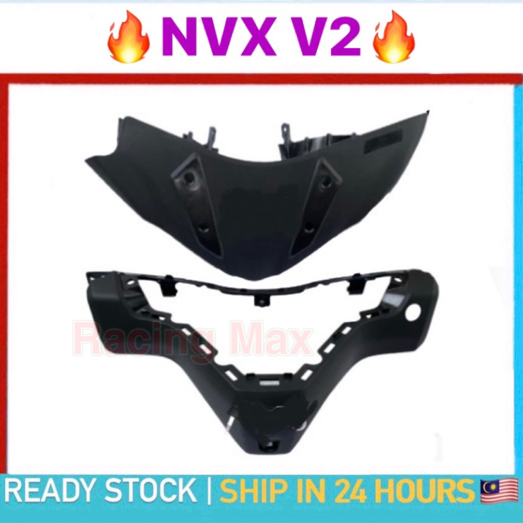 Ori Yamaha Aerox V2 NVX 155 NVX155 V2 Front Handle Cover Rear Upper ...