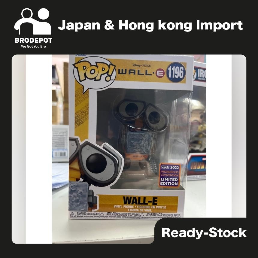 [Ready stock] Funko POP Disney: Wall-E - Wall-E (Wondercon 22 Exclusive ...