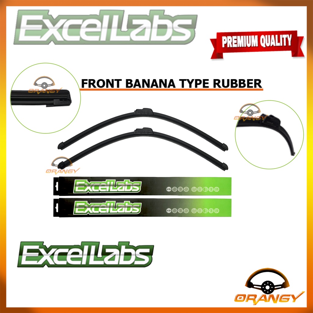 Toyota FJ Cruiser (16" / 14") EXCELLABS Front Wiper Blade All Season ...