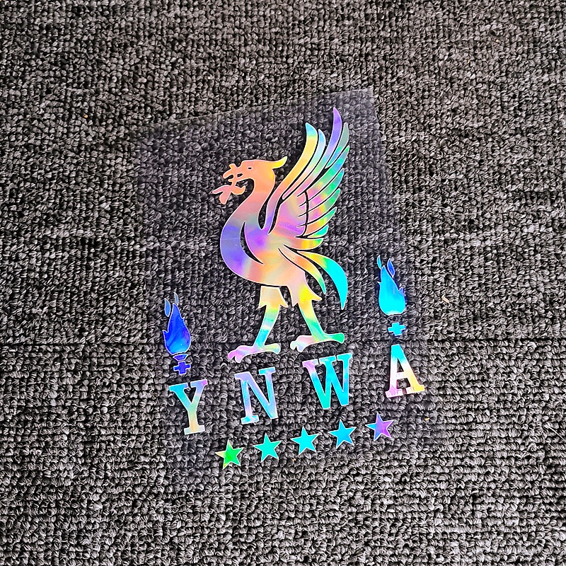 Car Stickers Liverpool Liver Bird Football Reflective Decoration For ...