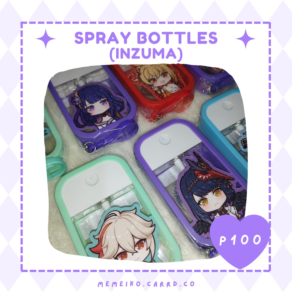 Genshin Impact Alcohol Spray Bottle (Inazuma) | Shopee Malaysia