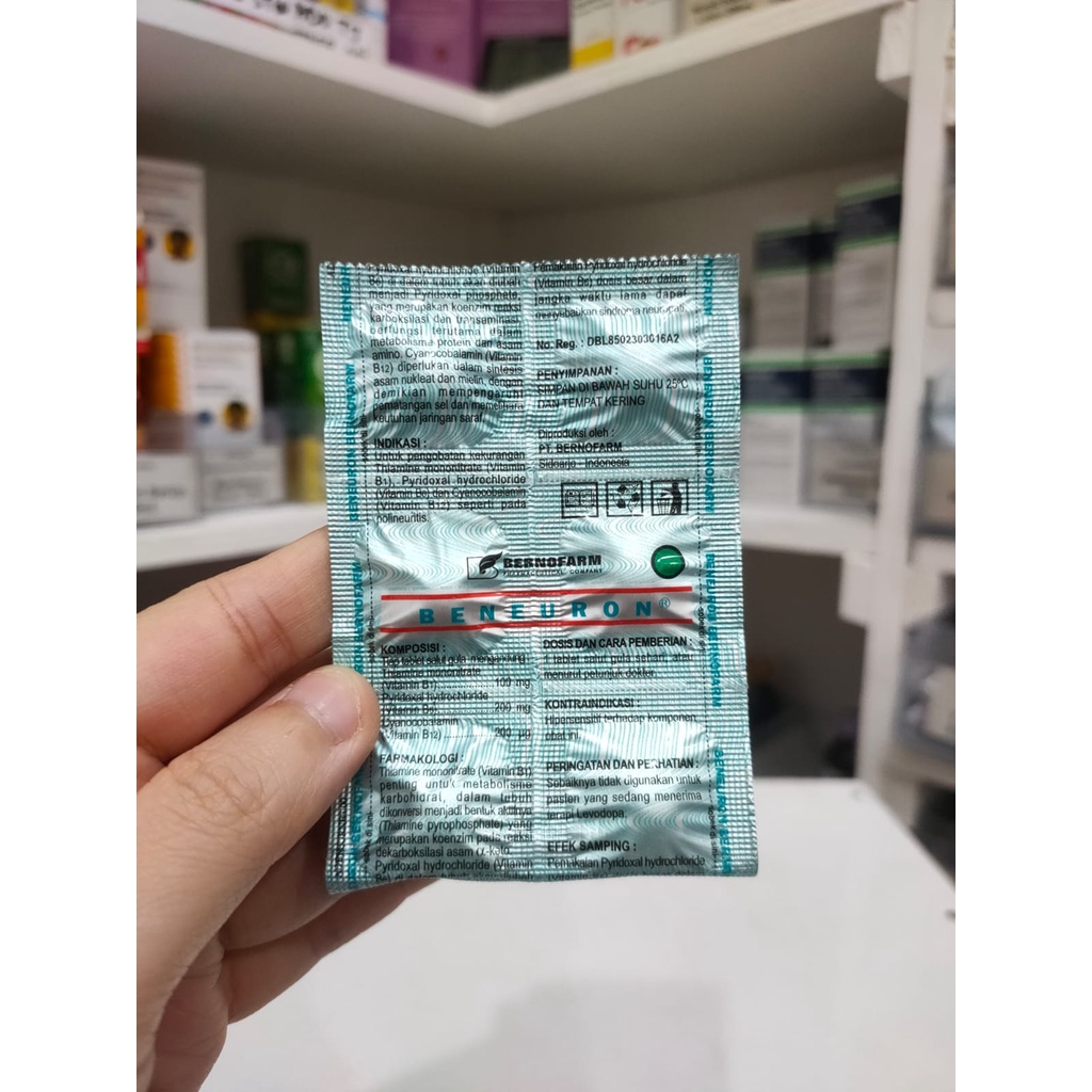 Beneuron Strip Contains 10 Original Medicine Tablets | Shopee Malaysia