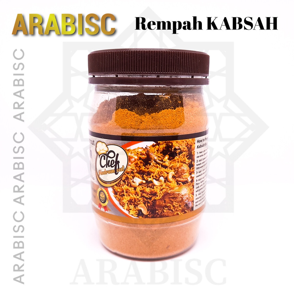 Rempah Kabsah Mandi Spices Chef Hadramout Spices Nasi Arab 150g ± ...