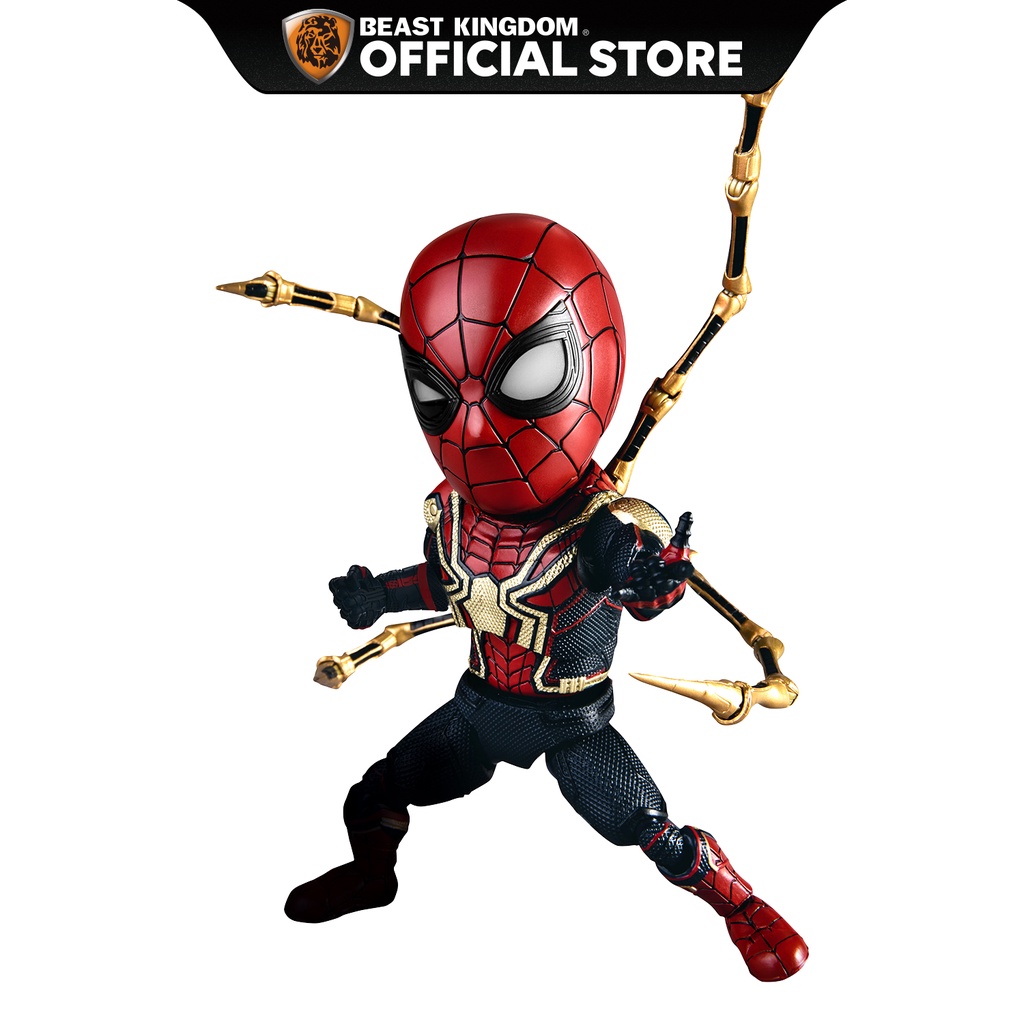 Beast Kingdom EAA-150 Marvel Spider-Man: No Way Home Spider-Man Integrated Suit Egg Attack ...