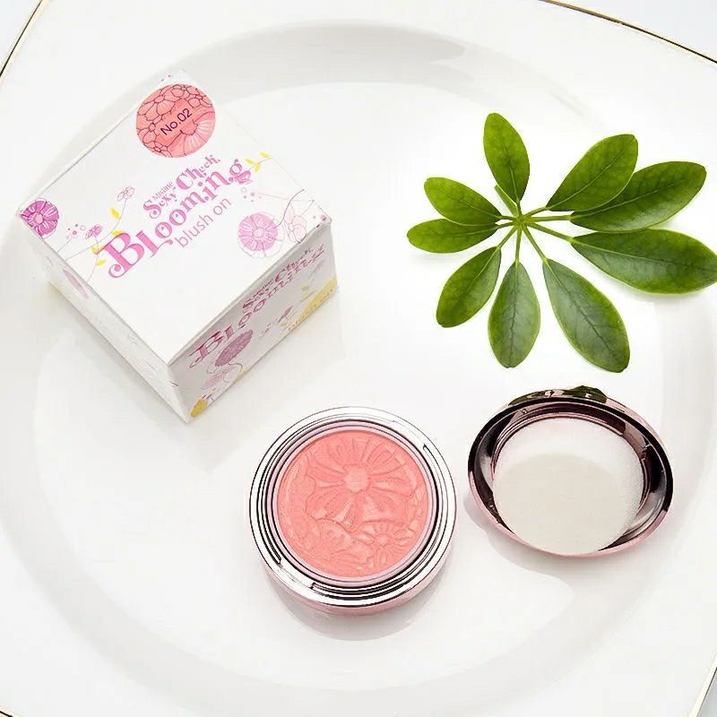 Mistine Flower Seal Blush Orange Pink Special Price Thai Blush | Shopee ...