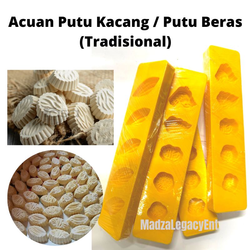 ACUAN BISKUT PUTU KACANG/ PUTU BERAS (KUIH TRADISIONAL) | Shopee Malaysia
