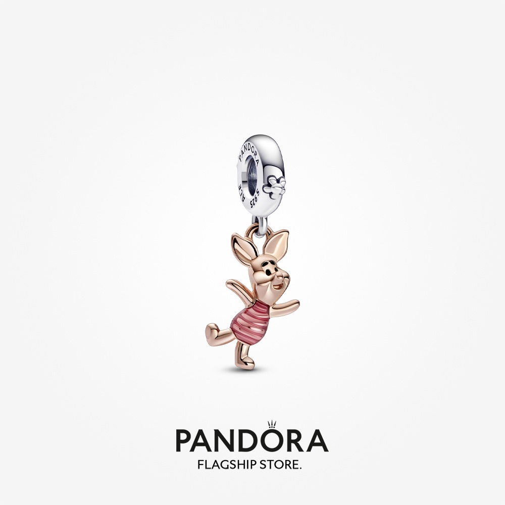 Pandora 14K Rose Gold Plated Disney Winnie the Pooh Piglet Dangle Charm | Shopee Malaysia