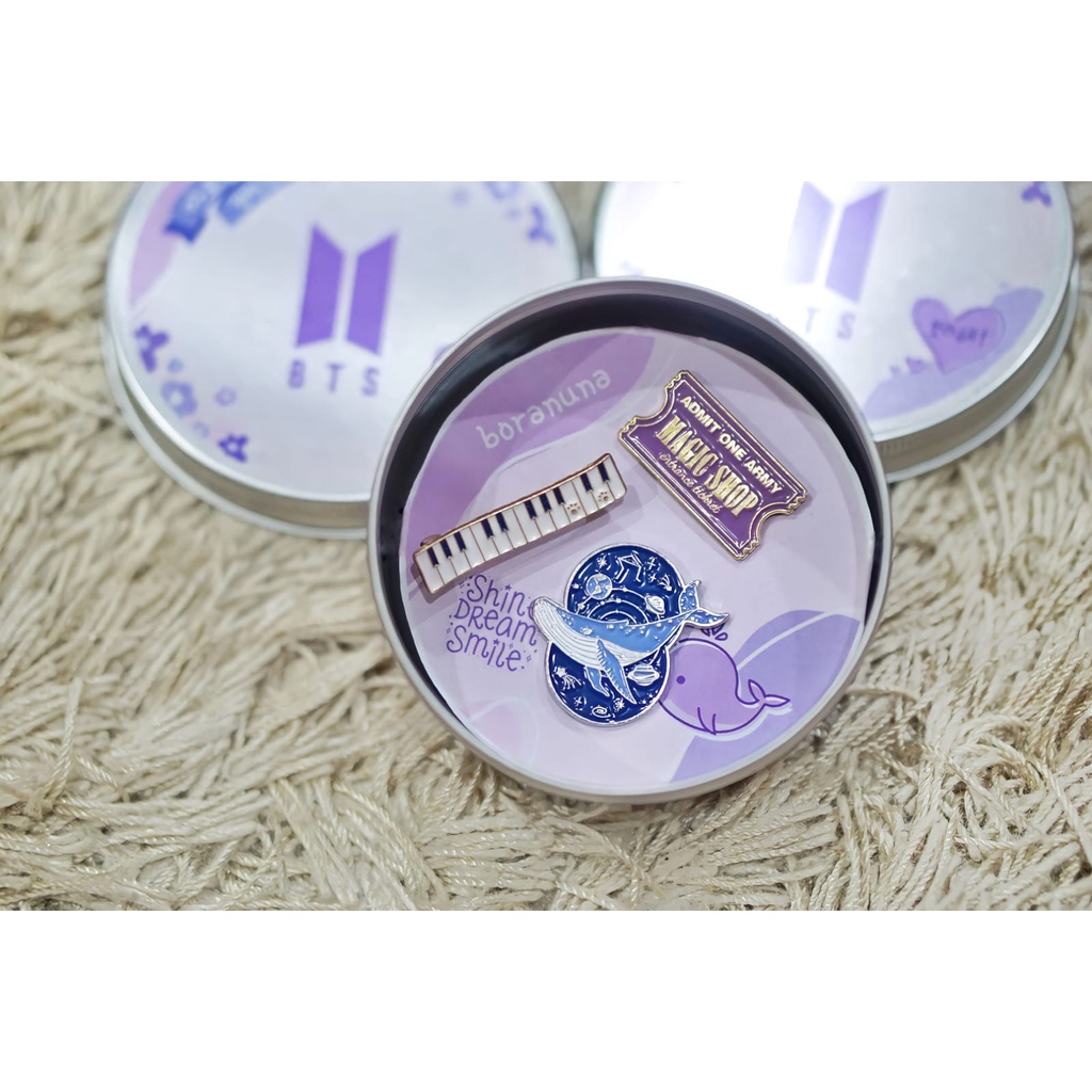 Bts ARMY Enamel PIN SET B/ Brooch BTS ARMY SET B | Shopee Malaysia
