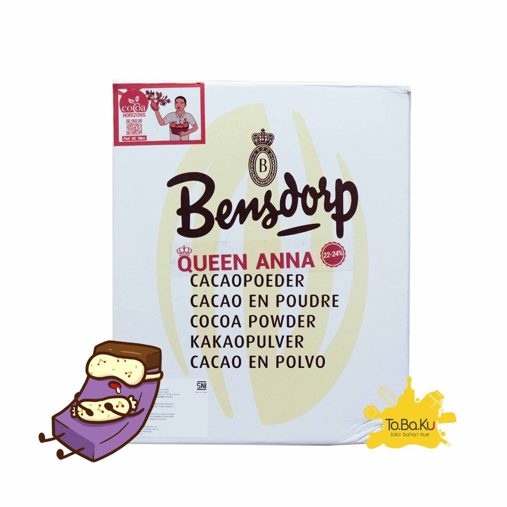 Bensdorp Cocoa Powder Queen Anna 1kg (Repack Packaging) | Shopee Malaysia